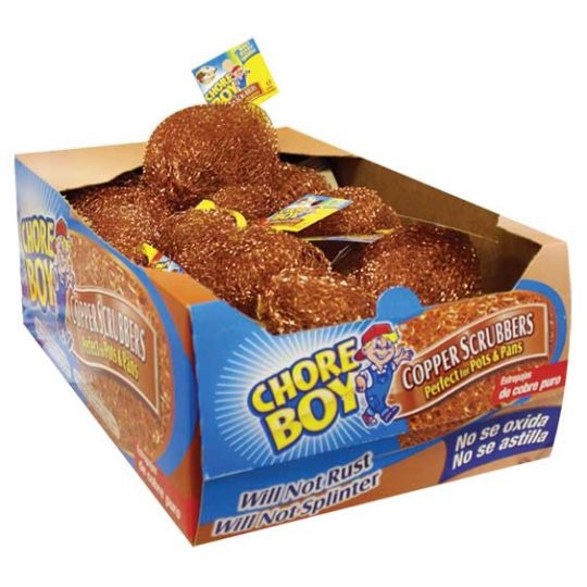 CHORE BOY COPPER SCRUBBER BOX OF 36 - SMOKE VALLEY