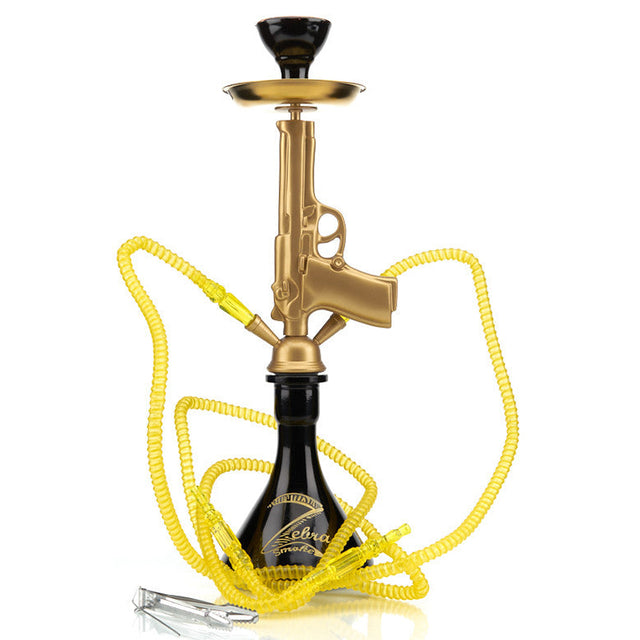 ZEBRA PISTOL 2 Hose HOOKAH - SMOKE VALLEY