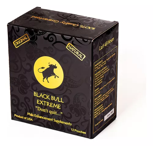 BLACK BULL EXTREME HONEY MALE SUPPLEMENT 12 SACHETS - SMOKE VALLEY